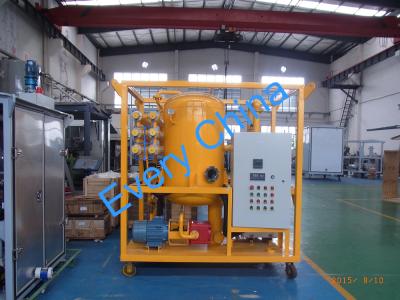 China Double Stage Vacuum Transformer Oil Filtration Plant for sale