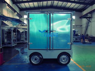 China Double Stage Transformer Oil Filtration Machine with Door and Trailer for sale