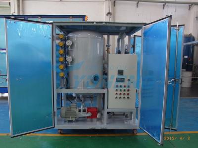 China Small Transformer Oil Filtration Machine with Door for sale