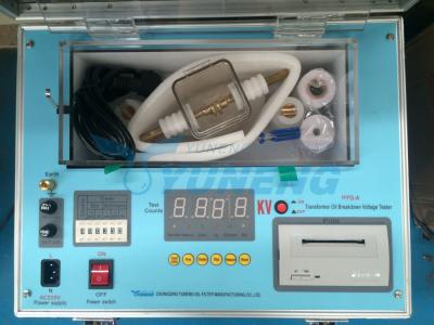 China Portable Transformer Oil Testing Unit with IEC156 for sale