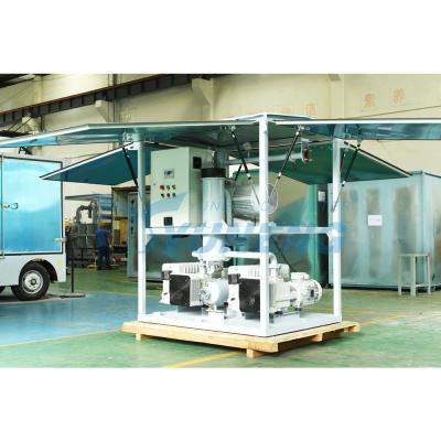 China ZJ Transformer Vacuum Pumping Unit with Vacuum Pump and Rotary Pump for sale