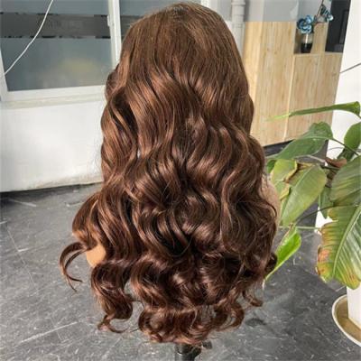 Cina Indetectabile senza colla Fronte HD pizzo Perrucche per capelli umani Super sottile 30 pollici in vendita