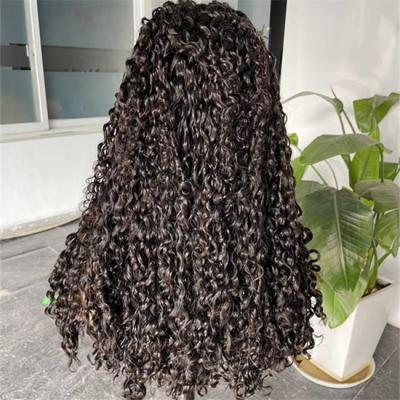 China Neobeauty Pixie Curl Raw 5x5 Hd Lace Closure Wig Mensenhaar Natuurlijke kleur Te koop