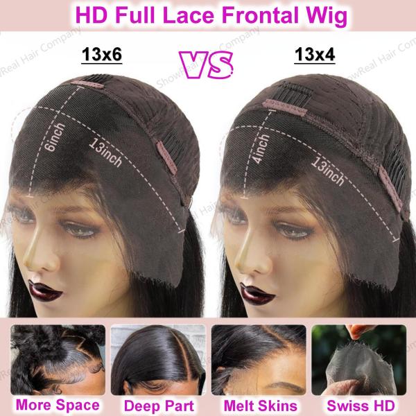 Quality Cuticule Aligned Swiss HD Lace Wig 13x6 Frontal Human Hair Glueless Deep Wave for sale