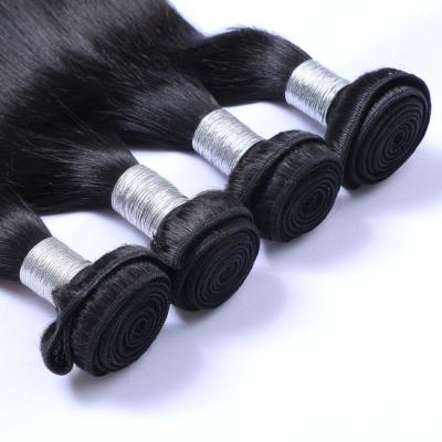 Cina 10A Grade Straight Raw Hair Bundles Non lavorato Virgin Indian Wig Estensione in vendita