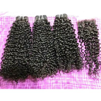 Cina 100% Vietnam Natural Weft doppio capelli umani disegnati riccioli da fantoccio in vendita