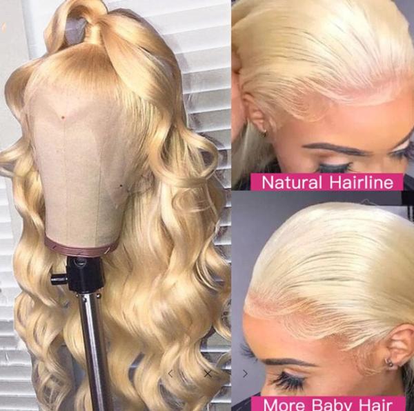 Quality Cuticle Aligned 100% Raw 613 Human Hair Wig Lace Closure Vendors for sale
