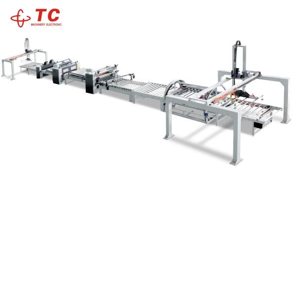 Quality TC Company Automatic PUR Hot Glue PVC Film Paper Cardboard Door Laminating Machine Paper Film Laminator for sale