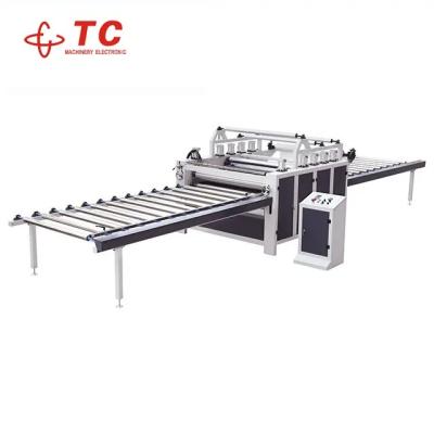 China Stable Quality- Decorative Wall Panel With PVC Film - Cold Glue Laminating Machine for sale
