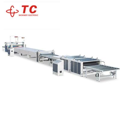 China TC Woodworking Machinery  PET /PVC Film Metal Sheet Laminating Machine for sale