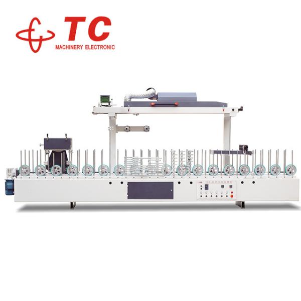 Quality TC Factory Direct Sales Profile Wrapping Machine  Use Two Component   Single Component Oily Based Glue White Latex Laminating for sale
