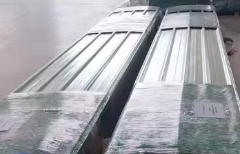 Quality Custom FRP Daylighting Plates Roofing Sheet With Anti Corrosion Coating for sale