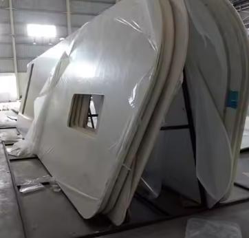 Quality Refrigerated Truck FRP Flat Panel Low Thermal Conductivity 1.5 - 2.0g/cm3 for sale