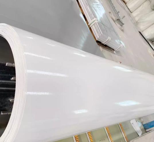 Quality Composite FRP Flat Panel Custom Colors Shapes And Sizes Flat White FRP Sheet for sale