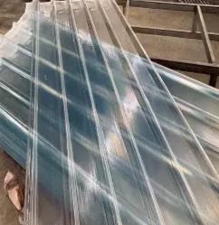 Quality Anti Aging FRP Daylighting Sheet Tiles Weather Resistant High Light Transmittanc for sale