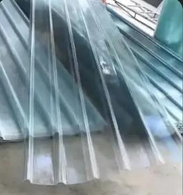 Quality Insulation Daylighting FRP Tile Corrosion Resistance Custom Color for sale