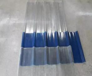 Quality Soundproofing FRP Translucent Roofing Sheets High light transmittance Customized for sale