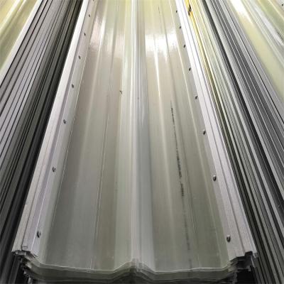 China Impact Resistance Daylighting FRP Tile For Shed Greenhouse Roof for sale