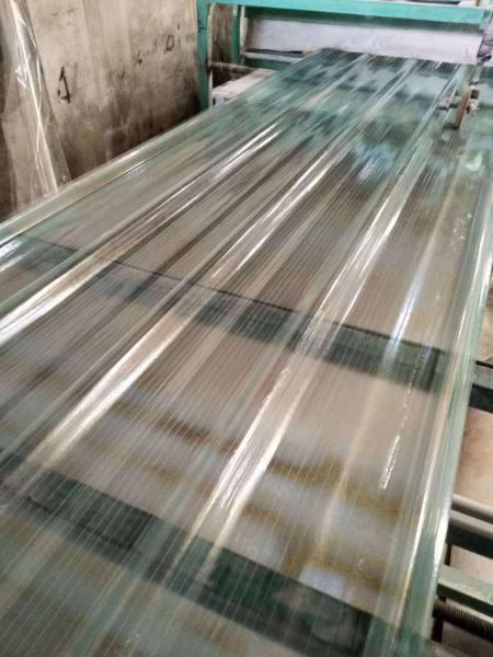 Quality Weather Resistant FRP Daylighting Tile Roofing Sheet 1.0MM - 6.0MM Thickness for sale