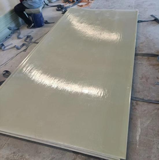Quality Lightweight Composite FRP Panels Flat And Smooth White FRP Sheet Impact for sale