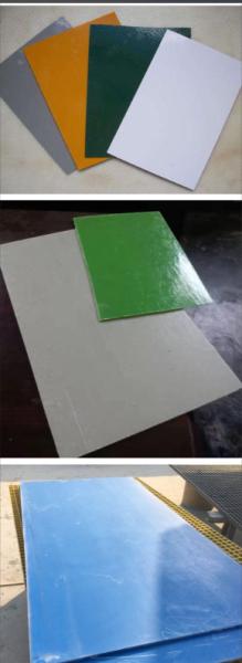 Quality Colorful Composite FRP Panels Smooth Surface Non Conductive FRP Flat Plate for sale