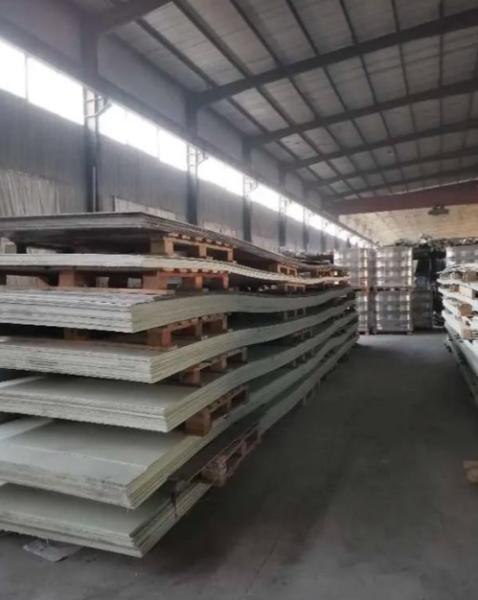 Quality Safe Flat Smooth FRP Panel 50MM - 2700MM Width Rich In Color Environmentally for sale