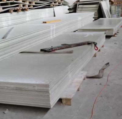 China 1.5 - 2.0g/cm3 Density Smooth FRP Panel Heat Resistance Wear Resistance FRP Flat Panel for sale