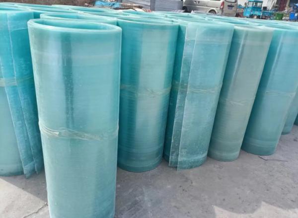 Quality Flat FRP Fiberglass Panels For Cooling Towers Toughness Good Tensile Strength for sale