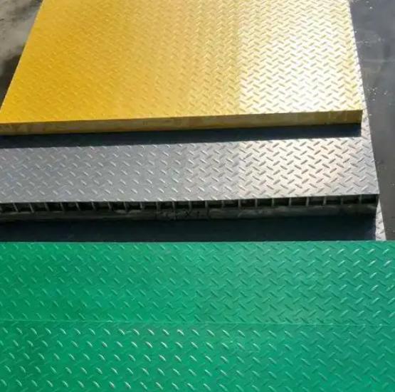 Quality Flat FRP Fiberglass Panels For Cooling Towers Toughness Good Tensile Strength for sale