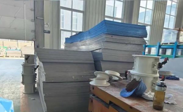 Quality FRP Flat Plate Cooling Tower Panel Wear Resistance Toughness Rigidity for sale