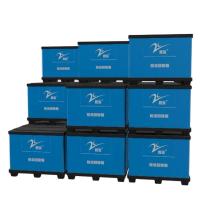 China Reusable PP Honeycomb Foldable Plastic Pallet Box 500x270x270mm for Auto Parts for sale