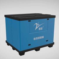 China Reusable PP Honeycomb Foldable Plastic Pallet Box 500x270x270mm for Auto Parts for sale