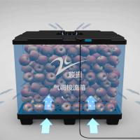China Reusable PP Honeycomb Foldable Plastic Pallet Box 500x270x270mm for Auto Parts for sale