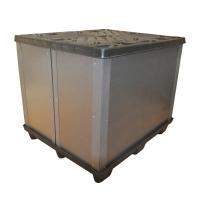 China Reusable PP Honeycomb Foldable Plastic Pallet Box 500x270x270mm for Auto Parts for sale