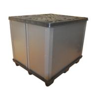 China Corruone Waterproof Recyclable Corrugated Plastic Fruit Vegetable Box 500x270x270mm 13.6kg Capacity for sale