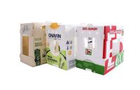 China Customizable PP Vegetable Corrugated Box 500x270x270mm 13.6kg Bearing Weight for Safe Transport for sale