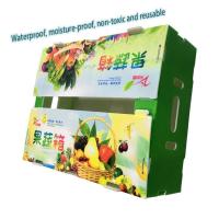 China Reusable Vegetable Corrugated Boxes with Lockable Lid for sale