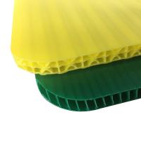 China Eco Friendly PP Corrugated Sheet 8mm 10mm Polypropylene Roofing Sheets for sale