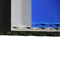 China Polypropylene Honeycomb Panel 6mm 2.5kg/m2 Lightweight PP Honeycomb Sandwich Board with Silk Screen Printing for sale