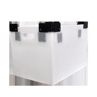 China Reusable 5mm 6mm Corrugated Plastic Boxes PP Twinwall Stackable Recyclable UV Coating for sale