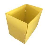 China Waterproof PP Corrugated Box 12mm Thick Corflute Storage Box Custom Size for sale