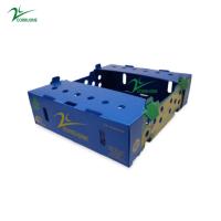 China PP Corrugated Plastic Box 500x270x270mm 13.6kg Capacity for Fruit Vegetable Packaging for sale