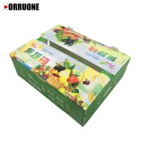 China Corflute Recycled Polypropylene Fruit and Vegetable Packaging Box 600x400mm for sale