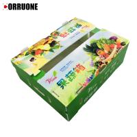 China Corflute Recycled Polypropylene Fruit and Vegetable Packaging Box 600x400mm for sale