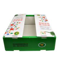 China PP Corrugated Plastic Box 500x270x270mm Waterproof Reusable Vegetable Fruit Packaging for sale
