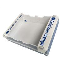 China PP Corrugated Plastic Box 500x270x270mm Waterproof Recyclable Vegetable Fruit Box for sale