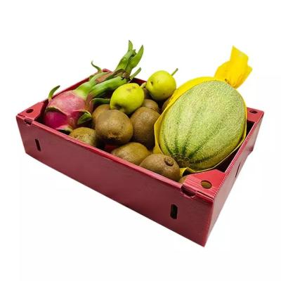 China Asparagus Okra Fruit And Vegetable Packaging Boxes Coreflute for sale
