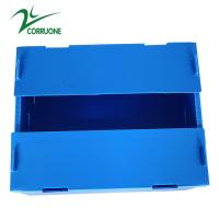 China Customized PP Corrugated Plastic Box 4mm Waterproof Foldable Reusable Vegetable Fruit Packaging for sale