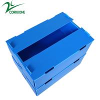 China Wholesale Reusable Stackable Pp Corrugated Plastic Packaging Fruit And Vegetable Box for sale