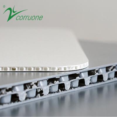Cina Pannelli del favo del polipropilene di Grey Corrugated Plastic Panels 4x8 in vendita